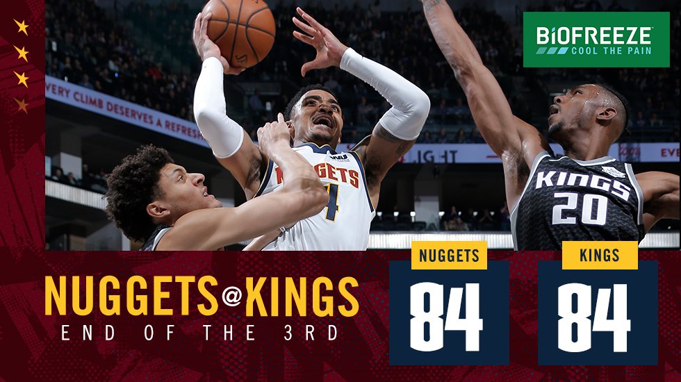 一局定胜负！掘金三节84-84国王，约基奇独砍22分9板4助 - 球迷屋