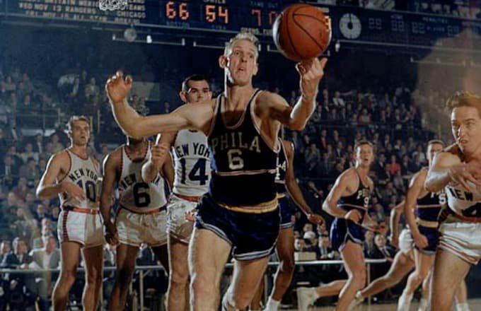 1958年NBA全明星赛：鹰王鲍勃-佩蒂特二夺MVP - 球迷屋