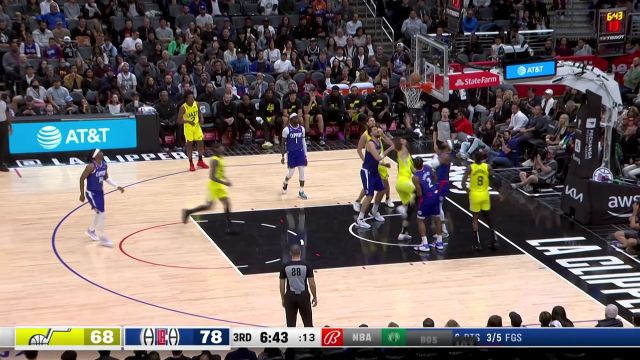 【2022年11月22日 爵士vs快船集锦】马尔卡宁vs快船集锦 全场2510火力全开上演暴力炸筐 球迷屋