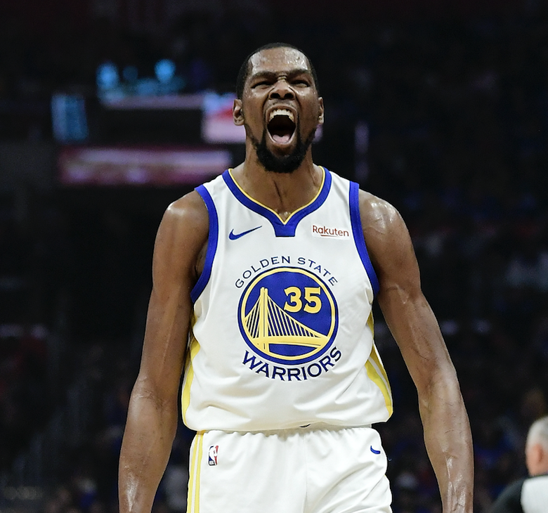 死神上线！KD切换进攻模式杀人诛心摧毁快船防线 - 球迷屋