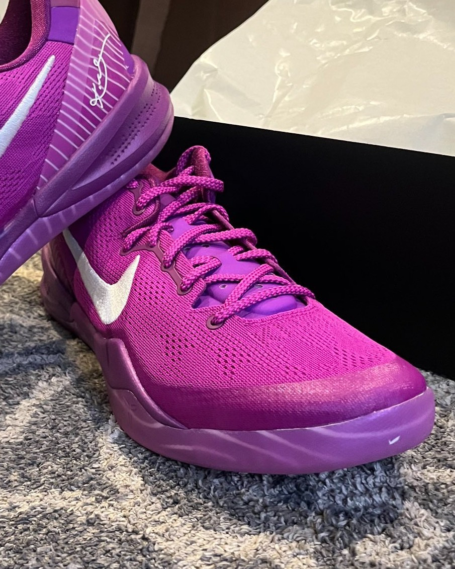 抢鲜看！科比kobe 8复刻又有新配色曝光 值得收藏 - 球迷屋