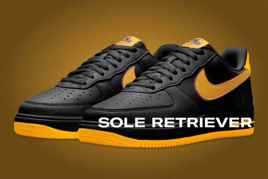 Nike Air Force 1 x Kobe新配色曝光 纪念科比 - 球迷屋